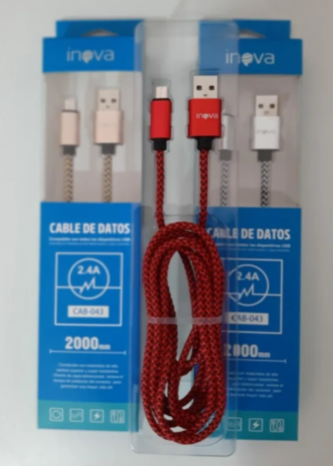 CABLE V8 INOVA 2.4 2 METROS CAB-076 - Next Cell