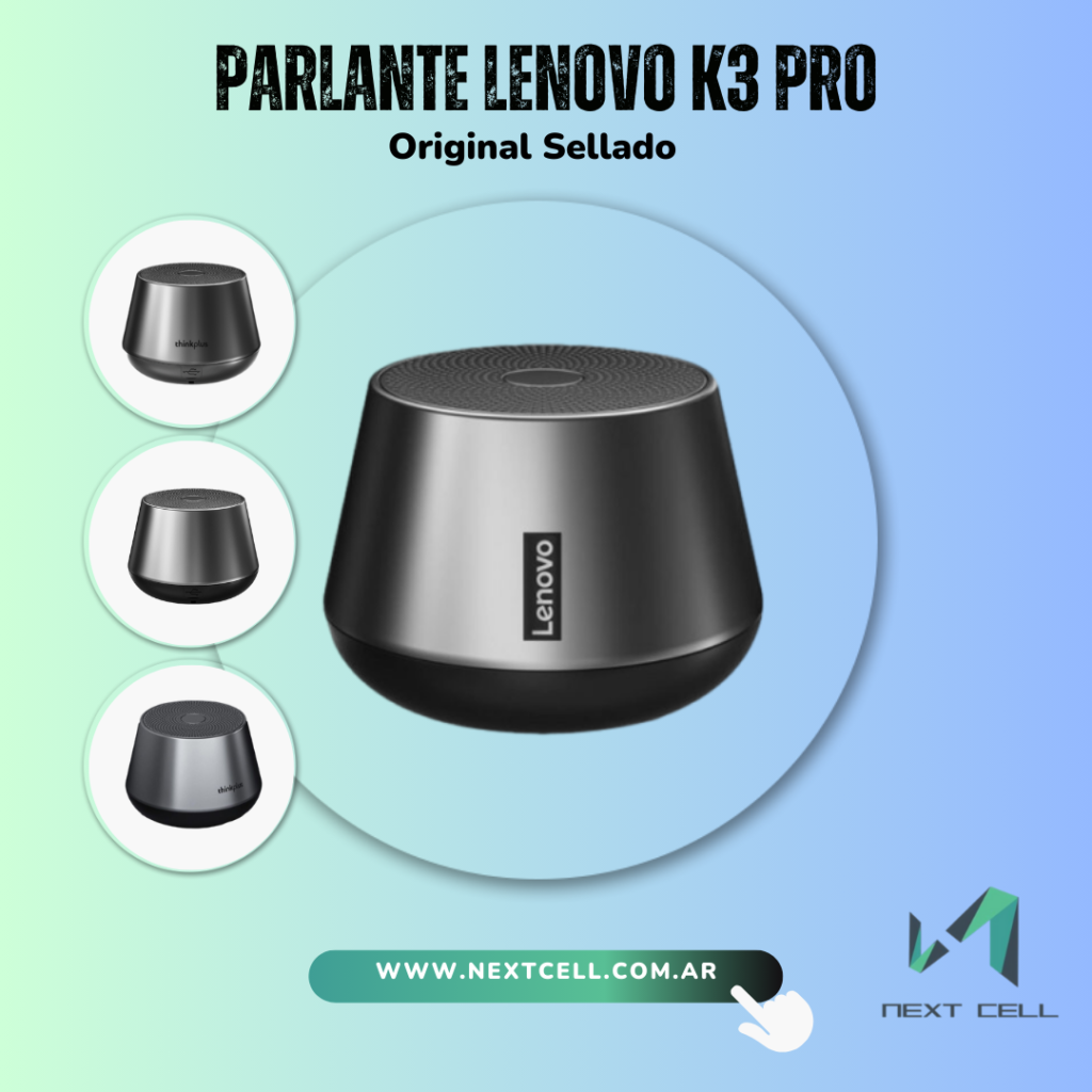 PARLANTE LENOVO K3 PRO CAJA ORIGINAL SELLADO - Next Cell