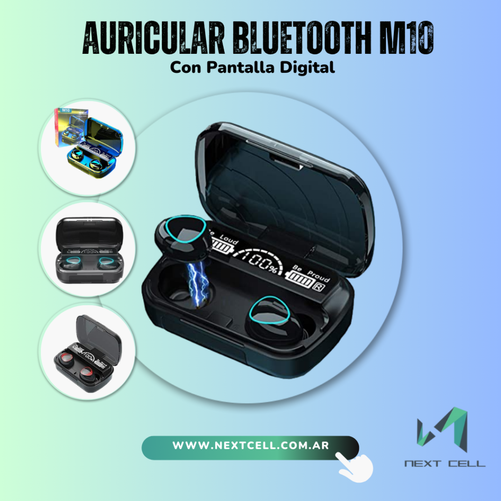 Auricular Bluetooth M10 - Next Cell