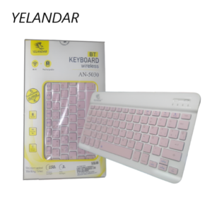 Teclado Inalámbrico Bluetooth YELANDAR AN-5030 colores – Next Cell