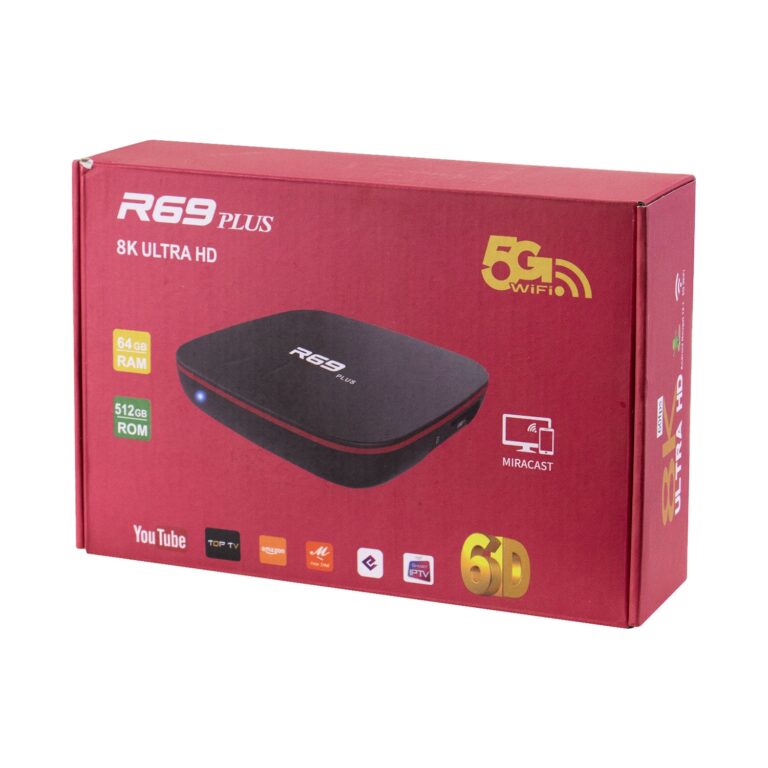 TV BOX R69 Plus 8K 512GB 64GB RAM - Next Cell