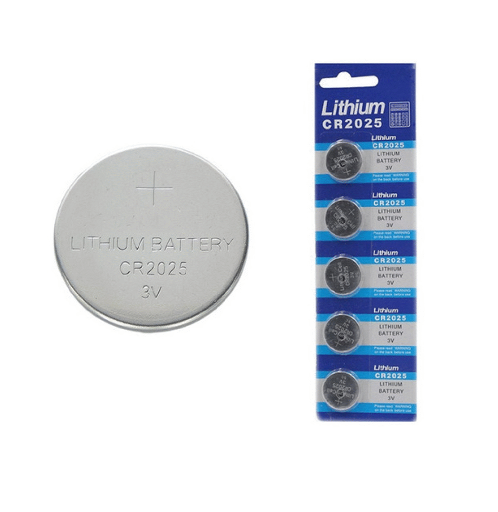 Bateria Pila De Litio Cr 2025 Redonda Pack X5 Unidades 3v – Next Cell