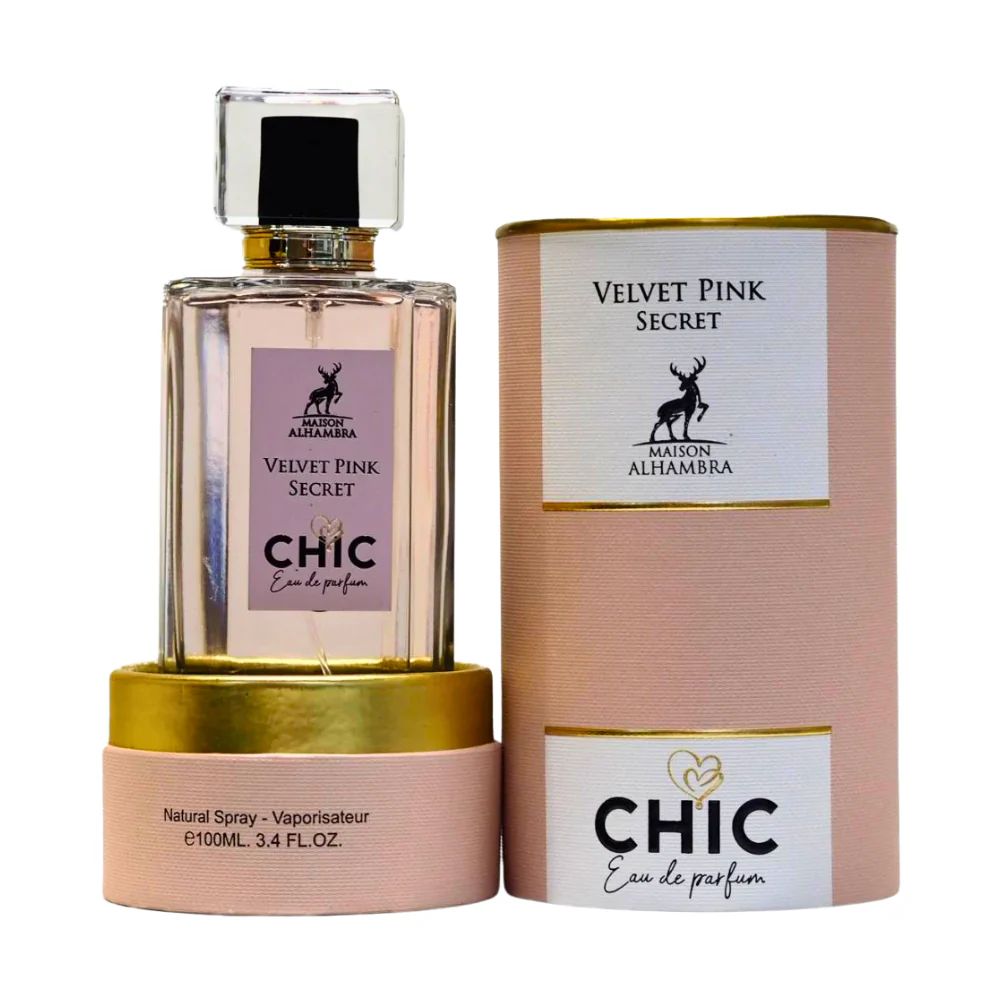 Perfume Alhambra Chic Velvet Pink Secret 100ml - Next Cell